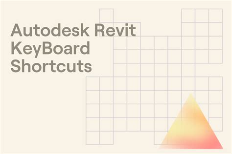 Autodesk Revit Keyboard Shortcuts