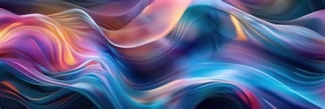 Premium Photo Abstract Fluid Shapes With Vibrant Colors