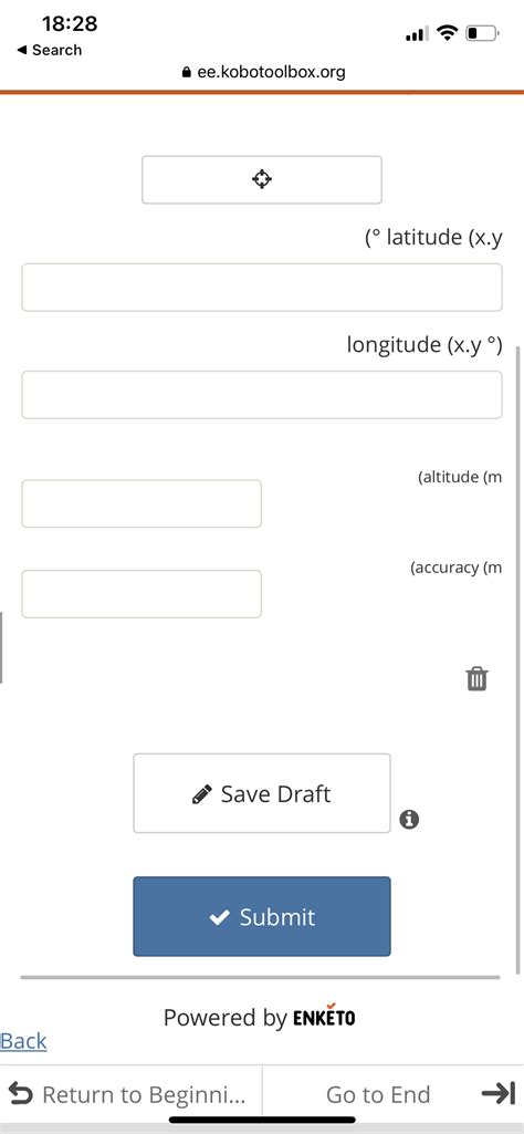 Location Is Not Working In Enketo Web Form Data Collection Kobotoolbox Community Forum