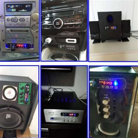 Bluetooth MP Decoding Board With Inbuilt SD Card Slot USB FM AUX And Remote Control