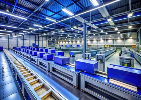 Ai Powered Mail Sorting Machines High Capacity Automated Systems Stock Illustration Adobe Stock