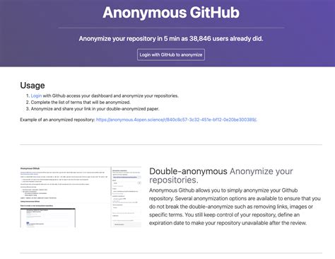 匿名GitHub链接使用教程Anonymous GitHub dtcms
