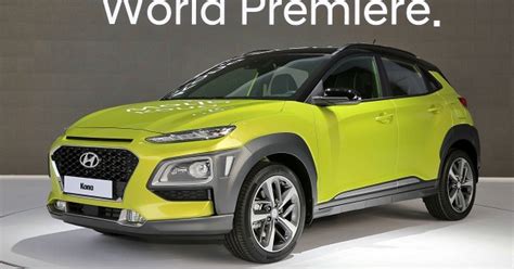 현대차 더 이상 빼앗길 수 없다 첫 소형 Suv 코나 출시