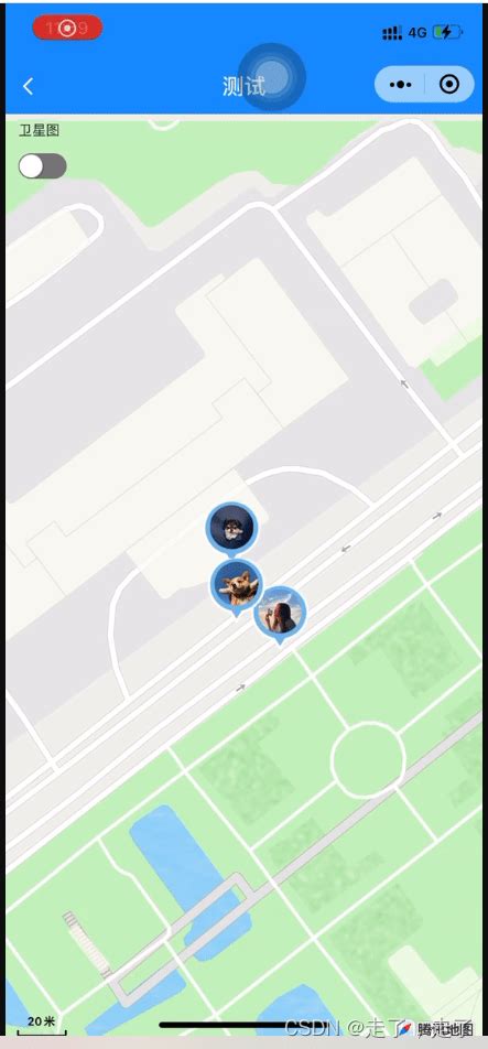 uniapp 小程序和app map地图上显示多个酷炫动态的标点，头像后端传过来，真机测试有效 uniapp map csdn博客