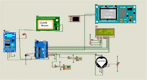 Final Circuit Simulation With Vibration Sensor Download Scientific Diagram