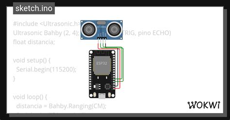 Ultrasonic Bah E Gaby Wokwi Esp32 Stm32 Arduino Simulator Ultrasonic Bah E Gaby Wokwi Esp32 Stm32 Arduino Simulator