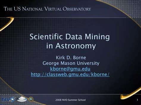 PPT Scientific Data Mining In Astronomy PowerPoint Presentation Free Download ID 4409207