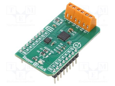 Stepper 13 Click Mikroe Click Board Prototype Board Comp Mp6500
