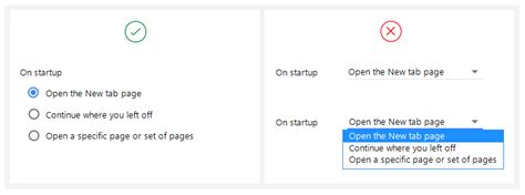7 Rules Of Using Radio Buttons Vs Drop Down Menus
