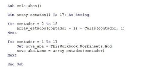 Array VBA: veja como usar, métodos e exemplos práticos