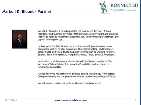 konnected introduction linkedin ppt