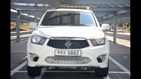 목포중고차매매 코란도스포츠 렉카 판매중입니다 목포중고차 Mokpocarcom Youtube