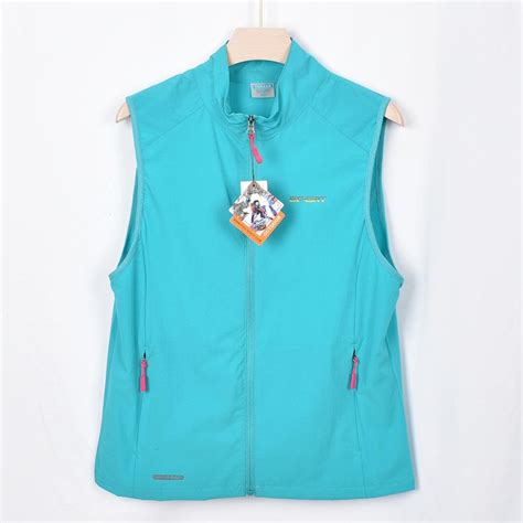 여성 등산 조끼 여성용 봄 여름 얇은 어 버전 속건성 4면 탄성 달리기 야외 스포츠 대형 티몬