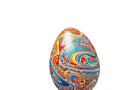Vivid Abstract Easter Egg Graphic By Gornidesign · Creative Fabrica