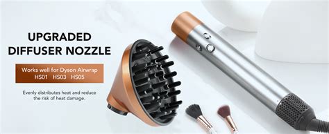 Amazon Com Upgraded Diffuser For Dyson Airwrap Styler Hair Dryer Diffuser Nozzle Attachment