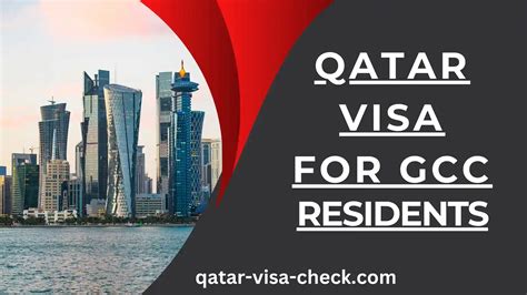 qatar visa for gcc residents gcc visa complete guide