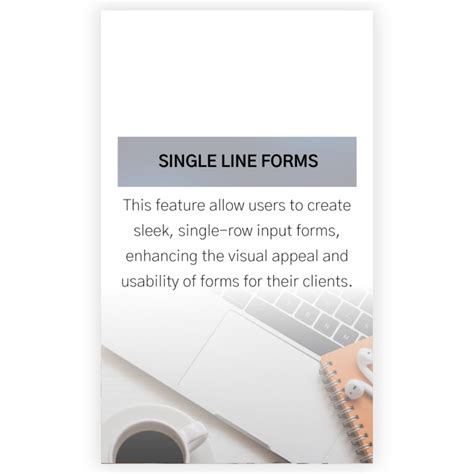 Don Franklin On Linkedin New Feature Single Line Forms Lnkd