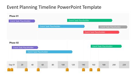 Event Planning Timeline PowerPoint Template