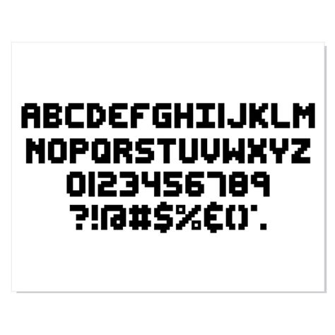 Pixel Font Svg Pixel Font Ttf Pixel Font Otf Arcade Game Inspire