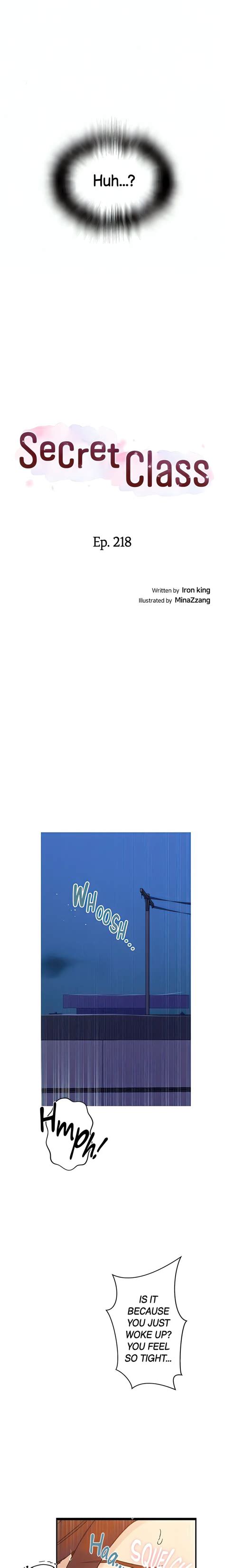 Secret Class Chapter 218 Read Webtoon 18
