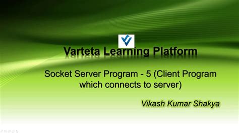 Socket Programming Part 6 Client Connection With Server Youtube