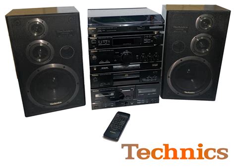 Complete TECHNICS X W Component Hi Fi System SL J Turntable ST X Tuner SU X