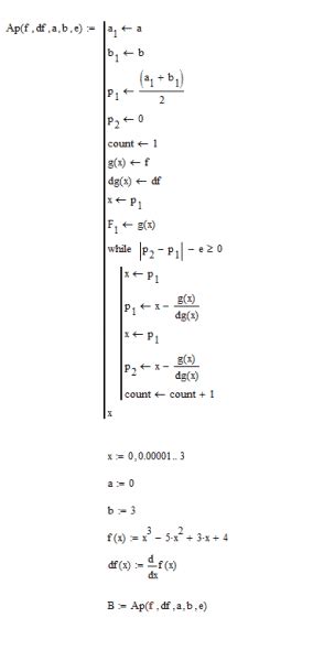 Newtons Method Utilizing Mathcad • Physics Forums