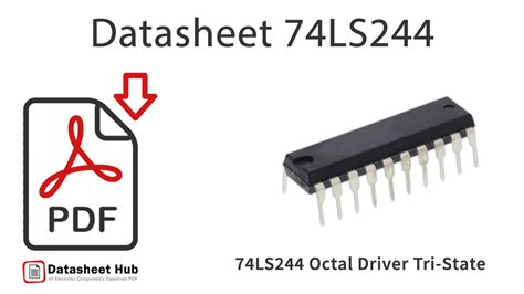 74ls244 Octal Driver Tri State Datasheet Hub