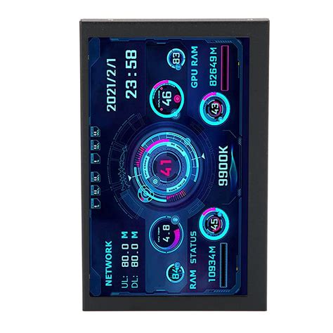 New Computer Temp Monitor Inch IPS Temperature Display PC CPU Data Monitor Daraz Lk