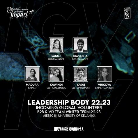Kaveesha Chamantha Perera On Linkedin Aieseclk Aiesecincn Uok B2b