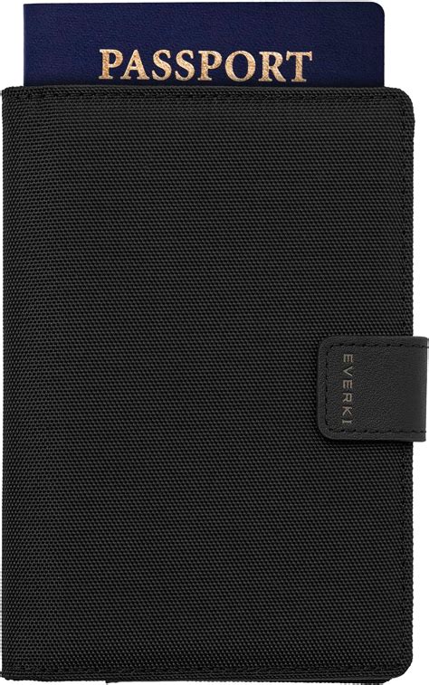 Everki Rfid Passport Wallet Rfid Passport Holder For Travel Slim Rfid Blocking