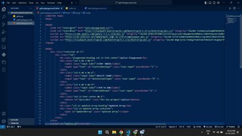 Splice Playground A Dynamic Web Page Pulluri Nagaraju Posted On The