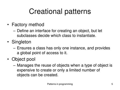 ppt patterns in programming powerpoint presentation free download