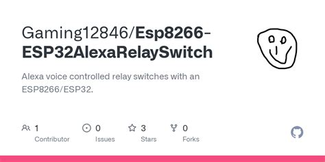 Github Gaming12846esp8266 Esp32alexarelayswitch Alexa Voice