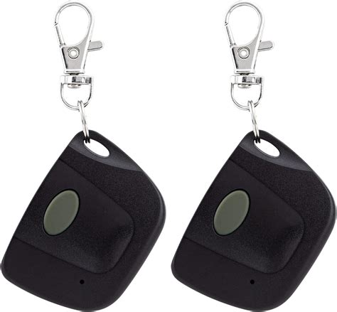2 Pack Keychain Remote Control For Linear Multi Code 300mhz 10 Dip Switch 3089 3060 3070 4120