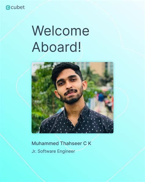 Cubet On Linkedin Welcometocubet Teamcubet Newjoiners Newroles