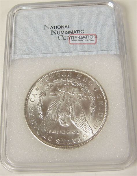 1884 Cc Morgan Silver Dollar Rarer Carson City Unc Nnc Case Usa Coin