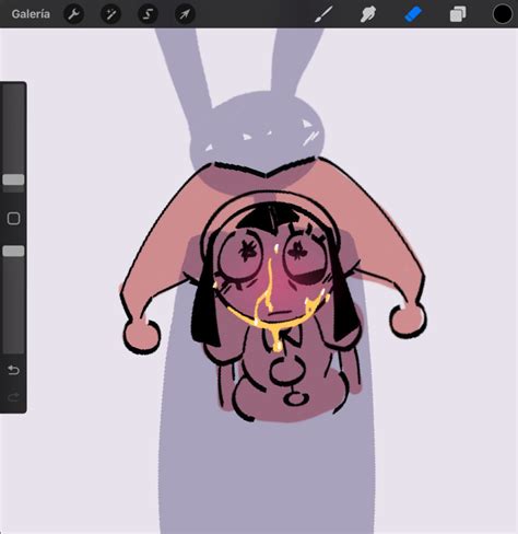 Rule 34 Blush Blushing Dorytoz Jax The Amazing Digital Circus Looking Up Looking Up At