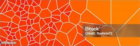 스테인드 글라스 다채로운 노이 다각형 알고리즘 배경 벡터 개요 불규칙 한 셀 패턴입니다 2d 도형 그리드 텍스처입니다 가로 세로 비율 31 보로노이 다이어그램에 대한 스톡