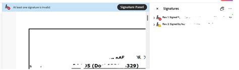 Solved Unexpected Byte Range Values Defining Scope Of Sig Adobe