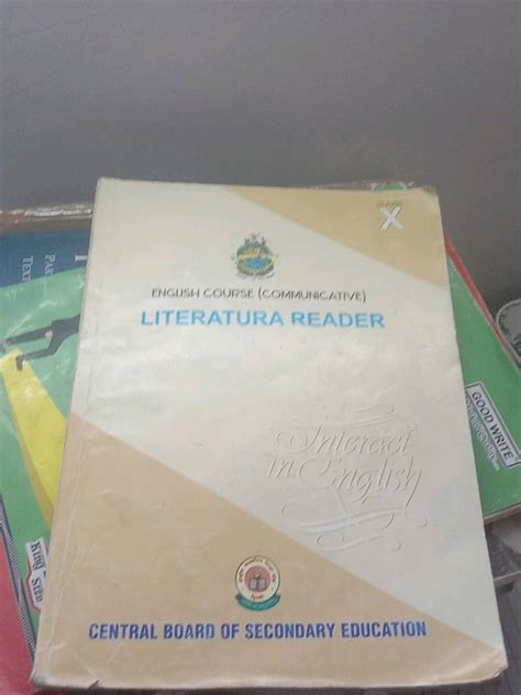 Books Textbooks English Communicative Literature Reader Class 10th Freeup