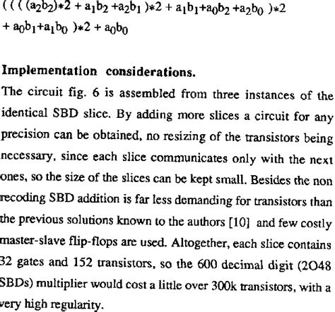 Computation Of Axb Eventually The Product Is Computed As Follows Download Table
