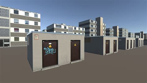 3d pbr city buildings collection turbosquid 1979705