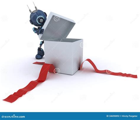 Android Opening T Stock Illustration Illustration Of Holiday 34690892