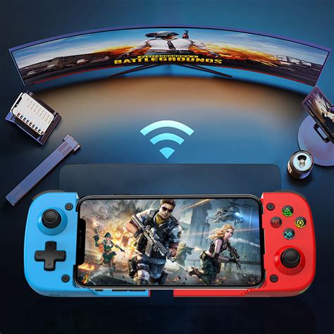 Wireless Bt Stretchable Mobile Game Controller For Android Ios For Switch Pc Shopee Malaysia