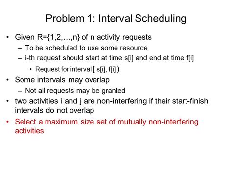 Greedy Algorithms Interval Scheduling And Fractional Knapsack These