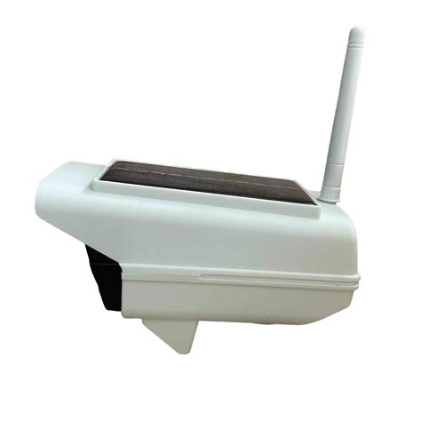 ᐉ Фонарь уличный светильник Cl 63b 150w с датчиком движения и солнечной панелью в виде камеры