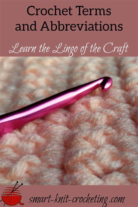 Crochet Terms And Abbreviations Must Have Beginners Guide