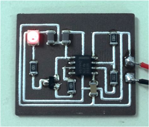 Functioning 555 Timer Circuit Produced Using Digitally Driven Additive