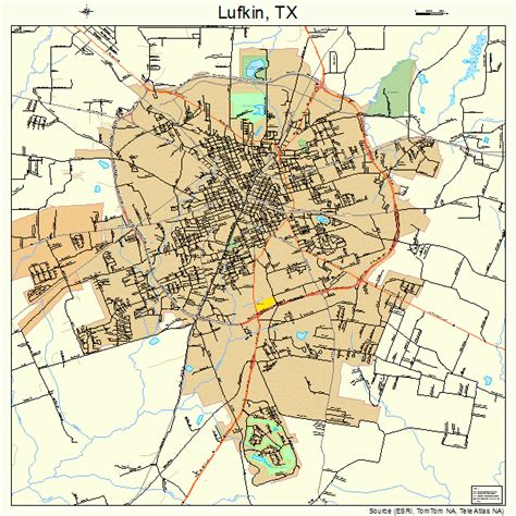 Lufkin Tx Zip Code Map At John Caffrey Blog